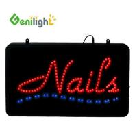 China Indoor Used LED Message Board Advertising RGB LED Nails Sign with View Angle H/V for sale