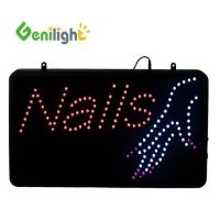 China Indoor Used LED Message Board Advertising RGB LED Nails Sign with View Angle H/V for sale