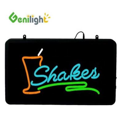 China 56*33inch Panel Size Genilight LED NEON OPEN Sign Perfect for Indoor Advertising for sale