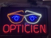 China Pixel Pitch 22*13inch LED Eyebrow Threading Sign CE RoHS LVD Certified for Indoor for sale