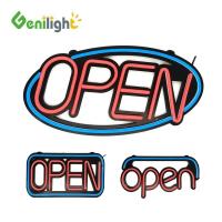 China Superbrightness LED Neon Illuminated Light Sign 48*25cm with 10 Kind Change Function for sale