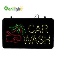 China Pixel Pitch LED Car Logo with INSURANCE Neon Open Sign Manufactured by Genilight for sale