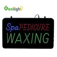 China 22*13inch DC12V Genilight Indoor WAXING Animated LED Sign for Safe Voltage Advertising for sale