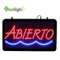 China Eye-Catching ABIERTO Led Neon Sign For Shop CE ROHS Certified with Multi Color Letter for sale