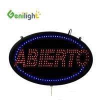China Eye-Catching ABIERTO Led Neon Sign For Shop CE ROHS Certified with Multi Color Letter for sale