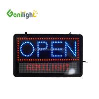China Shop Decorative 12V LED Neon Open Sign with Acrylic Board Contrast Ratio View Angle H/V for sale