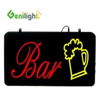 China LED Neon Light Sign for Bars and Pubs Cold Beer Sold Here Power Supply Adaptor 25 C for sale