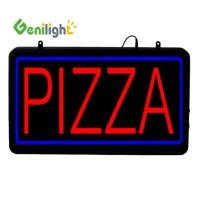 China Contrast Ratio Flashing Indoor Light Pizza Shop Led Neon Open Sign Panel Size 56*33 for sale