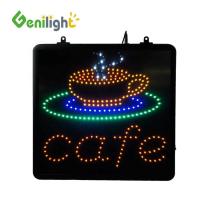 China 53*45 cm Animated Motion LED Business Cafe Club Sign On/off Switch Bright Open Light Neon LED for sale