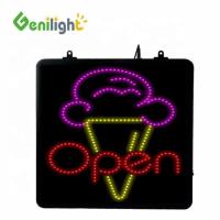 China Genilight 22*13inch High Brightness Professional Ice Cream Neon Sign Pixel Pitch for sale