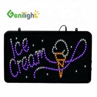 China Genilight 22*13inch High Brightness Professional Ice Cream Neon Sign Pixel Pitch for sale