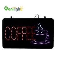 China 53*45 cm Animated Motion LED Business Cafe Club Sign On/off Switch Bright Open Light Neon LED for sale
