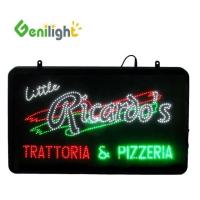 China Genilight Indoor 56*33cm LED Signs for Store Brightness and Jewels in Different Modes for sale