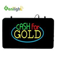 China Genilight Indoor 56*33cm LED Signs for Store Brightness and Jewels in Different Modes for sale