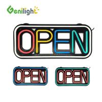China High Brightness Blink Advertising Ouvert Shop LED Open Signs View Angle H/V Included for sale