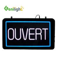 China High Brightness Blink Advertising Ouvert Shop LED Open Signs View Angle H/V Included for sale