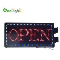 China High Brightness 56*33*4cm 5mm LED Open Sign for Window Long-lasting Light Life of 100000h for sale
