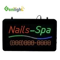 China Contrast Ratio Indoor 22*13inch DC12V LED PIZZA Sign Light with Phone Number Letter for sale