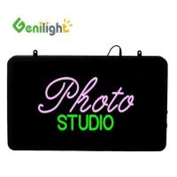 China Genilight 56*33cm LED Neon Sign with Key Logo The Perfect Addition to Your Storefront for sale