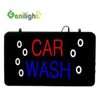 China 22*13inch LED CAR WASH Open Sign Pixel Pitch Genilight's Top- Product for Indoor for sale