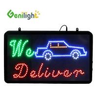China 22*13inch LED CAR WASH Open Sign Pixel Pitch Genilight's Top- Product for Indoor for sale