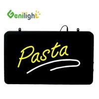 China Genilight 56*33cm Electronic DC12V Donuts Animated LED Neon Sign for Dessert Shop for sale