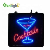 China Colorful Custom Cocktails Neon Light Sign Perfect for Bars and Restaurants for sale