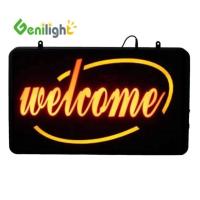 China Full Color Animated LED OPEN Business Sign for Store Shop Window Display at 25 C for sale