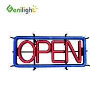 China DIY Acrylic Led Sign for Open Window Working Lifetime 10000 hours Customized Design for sale