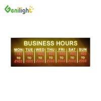 China Eye-Catching Semi-Outdoor LED Neon Open Sign for Shop Store Window CE ROHS Approved for sale