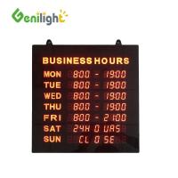China Eye-Catching Semi-Outdoor LED Neon Open Sign for Shop Store Window CE ROHS Approved for sale