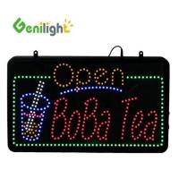 China Working Lifetime of 50000 hours Bo Ba Tea Logo Beer Bar Pub Store Light Sign for Shops for sale