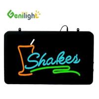 China Working Lifetime of 50000 hours Bo Ba Tea Logo Beer Bar Pub Store Light Sign for Shops for sale