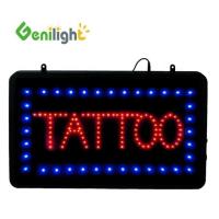 China Photo Media LED Neon Sign for Tattoo Shop ABS Open-Mold Outframe Competitive Pricing for sale