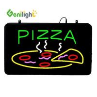 China ABS Open-Mold LED Pizza Sign for Indoor Genilight 22*13inch DC12V CE and RoHS Certified for sale