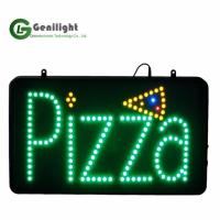China Rechargeable Battery Powered 12V Custom Pizza Neon Sign CE ROHS LVD Certified for sale