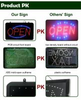 China PCB board LED neon Open Sign for Sushi Japanese Food Noodles Ramen Teriyaki Restaurant for sale