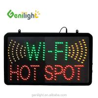 China 100000h Light Life Expectancy LED Sign for Open Hotspot and Free Wi-Fi Internet Cafe for sale