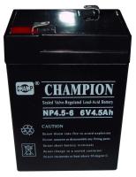 China Champion 6V4.5AH AGM battery 6V UPS battery Lead Acid battery for sale