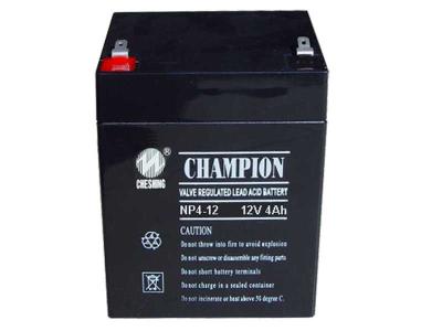 China Champion 12V4AH AGM battery 12V UPS battery Lead Acid battery manufacture for sale