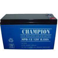 China Champion AGM battery 12V8AH Lead Acid battery 12V8AH Storage battery manufacture for sale