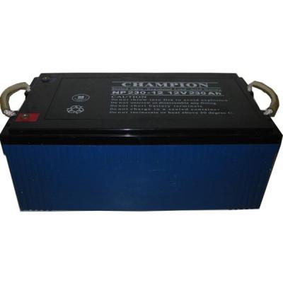 China Champion AGM battery 12V230AH Sealed Lead Acid battery for telecommunication system for sale