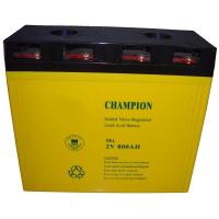 China Champion 2V800AH GEL battery 2V1000AH Solar battery Lead Acid battery manufacture for sale