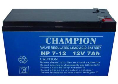 China China Champion Battery  12V7Ah NP7-12 Lead Acid AGM Battery VRLA Battery, SLA Battery for sale