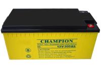 China China Champion Solar GEL Battery 12V200AH NP200-12-G Sealed Lead Acid Solar Battery, Deep Cycle Solar Battery for sale