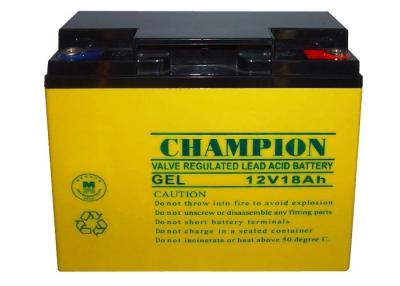 China China Champion Deep Cycle Battery 12 V18AH NP18-12-G Sealed Lead Acid Solar GEL Battery for sale