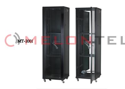 China Lockable Open Frame Server Rack Cabinet 42U Safety Key Type Data Center Rack for sale