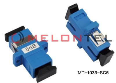 China Fiber Optic Attenuator 1310nm 1550nm Wavelength Simple Structure Optical Connector for sale