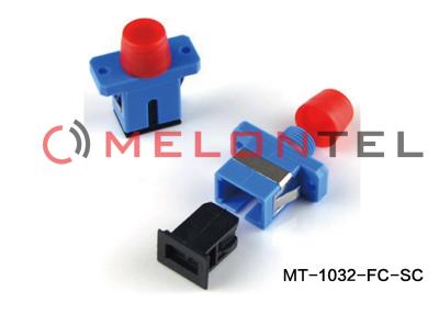 China Fiber Optic SC-FC Duplex Adapter 2 Port For Data Communication LAN And WAN for sale