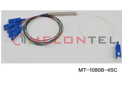 China Fiber PLC Splitter Terminal Box 1x8 for Local Area Networks High Uniformity for sale